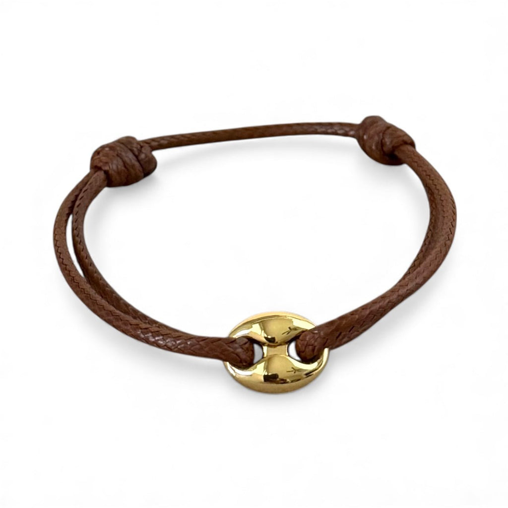 Coffee Bean Cord Bracelet - Handmade Jewelry by Georgina Nicol ...